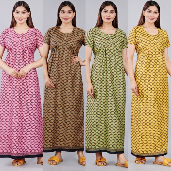 Indian Nighty - Etsy