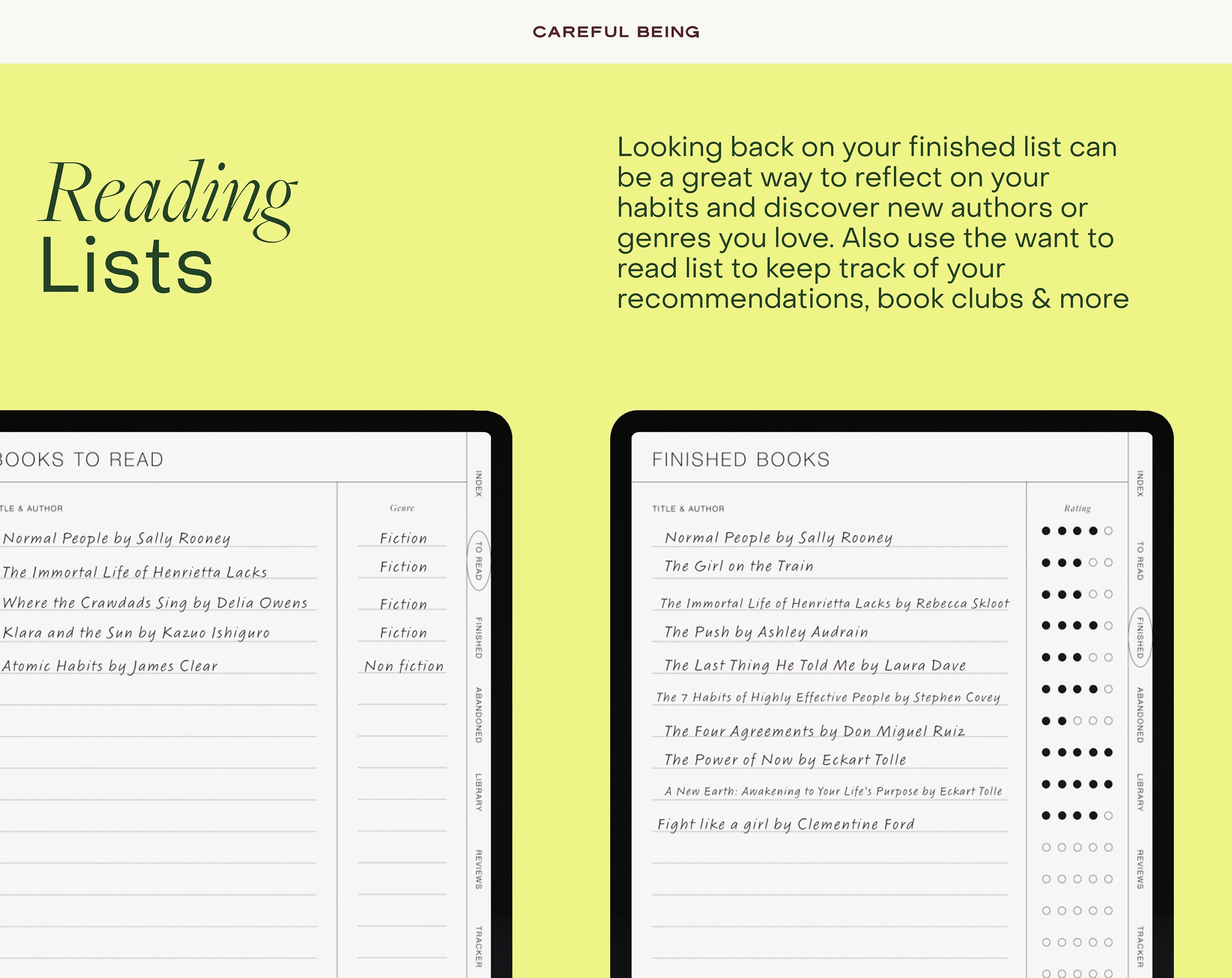 The Ultimate Reader's Companion: Digital Reading Journal for Tracking ...