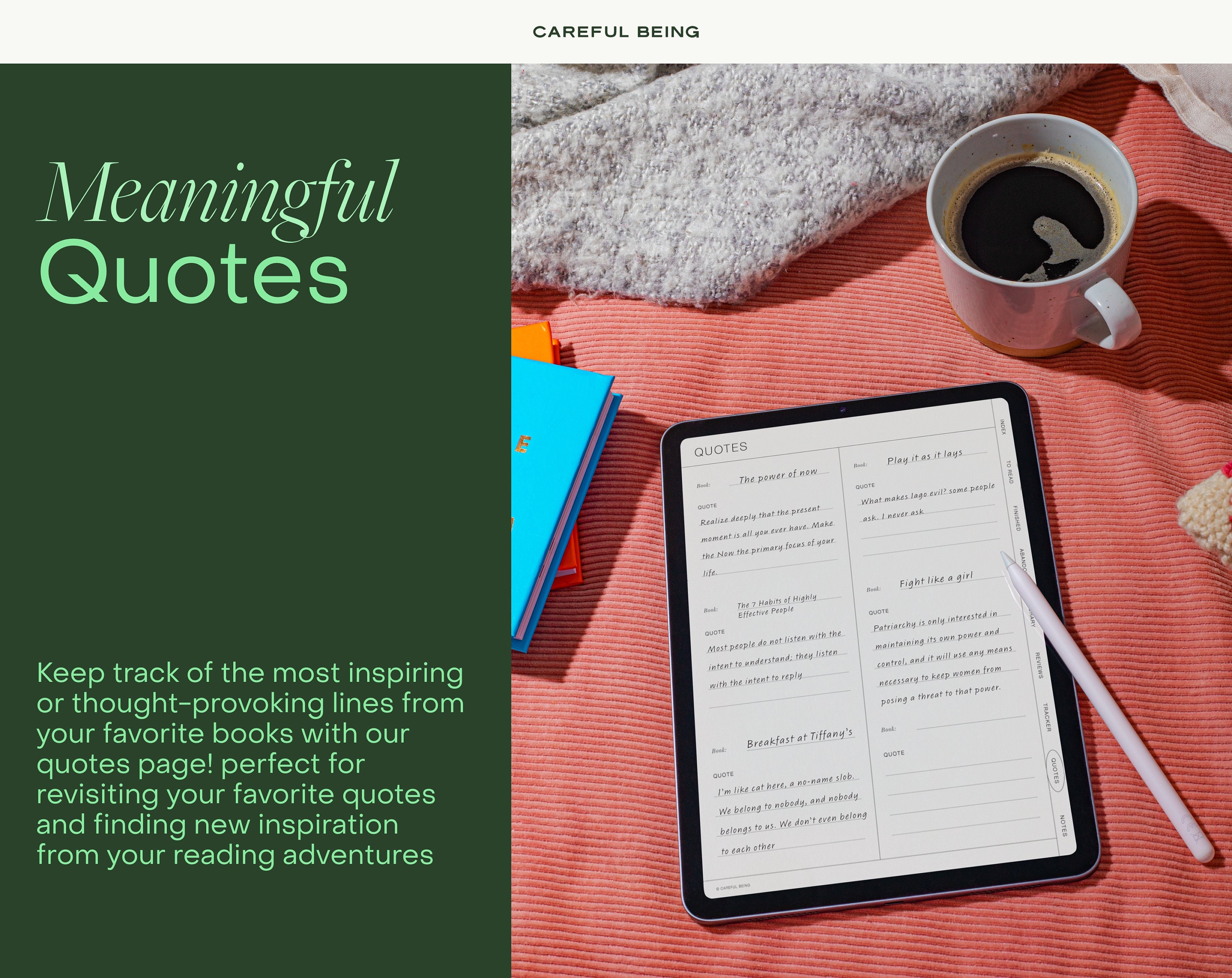 The Ultimate Reader's Companion: Digital Reading Journal for Tracking ...