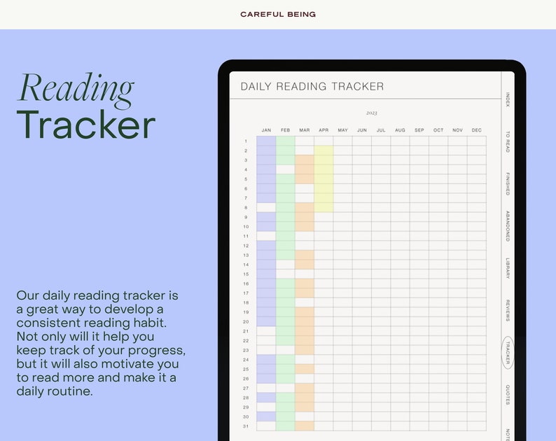 The Ultimate Reader's Companion: Digital Reading Journal for Tracking ...