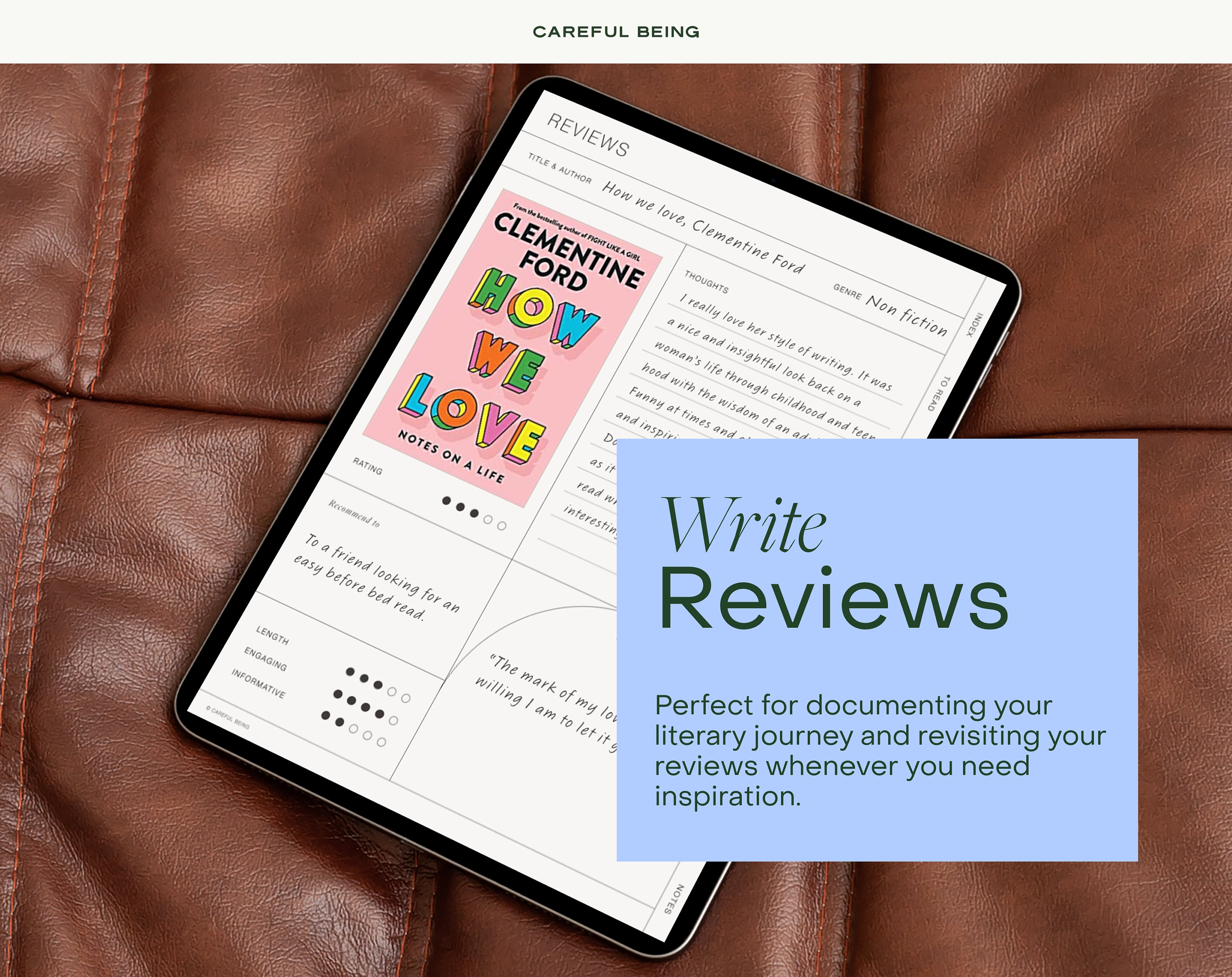 The Ultimate Reader's Companion: Digital Reading Journal for Tracking ...