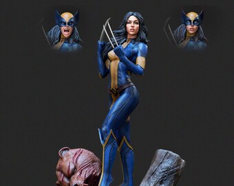 Marvel Red Skull and Black Widow Diorama STL File, 3D Digital Printing ...