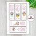 Mother's Day Bookmark, Printable Bookmarks Set of 6, Mother's Day Gift ...