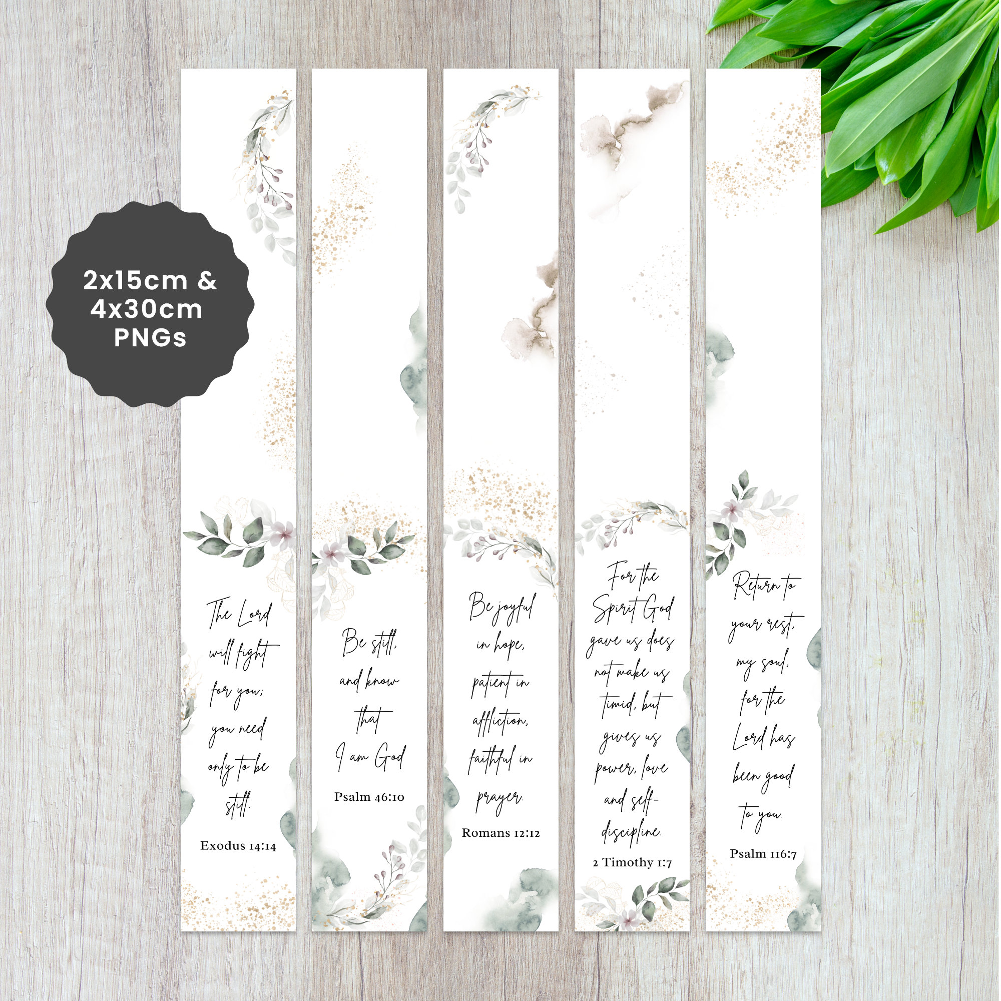 Printable on Magnets Bible Verse Bookmark Set Digital Bookmark Magnetic ...