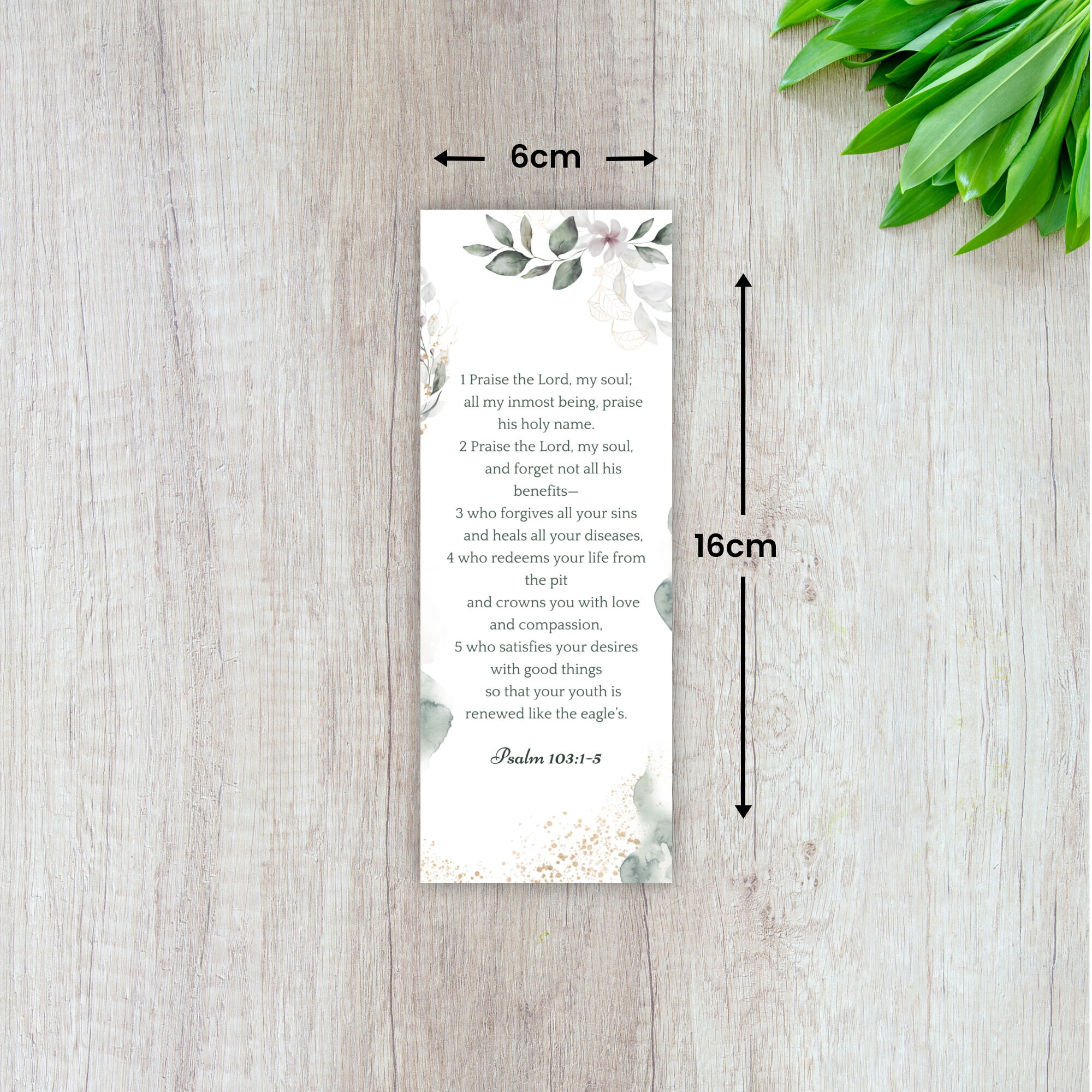 Psalm 103 Bookmark Cute Printable Bookmarks With Bible Verse Large ...