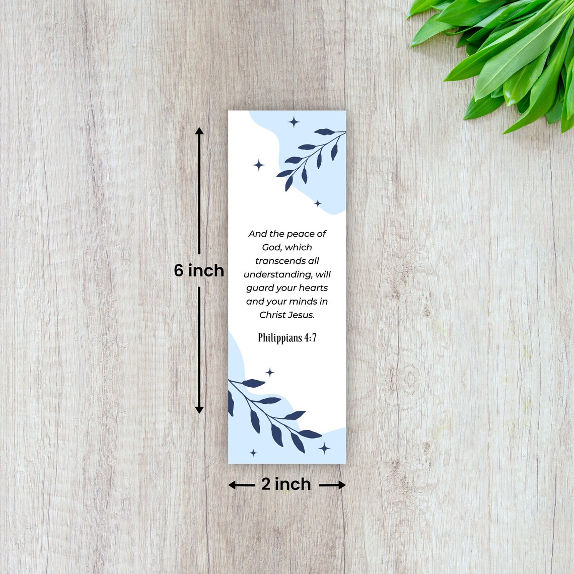Bookmark Cute Printable Bookmarks With Psalms Bookmark Set of 6 Nature ...