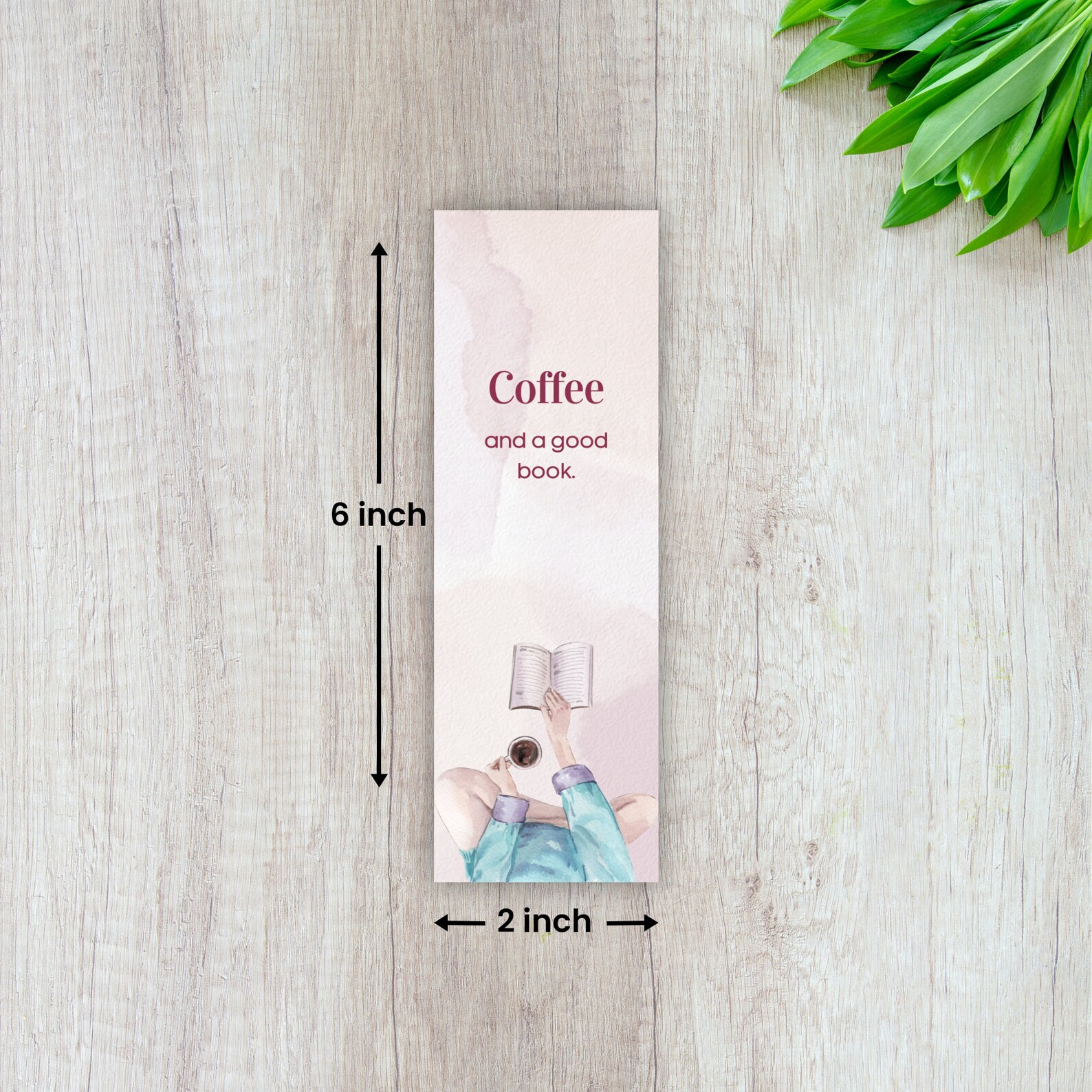 Printable Bookmarks Set of 5 Watercolor Bookmark Instant Download ...