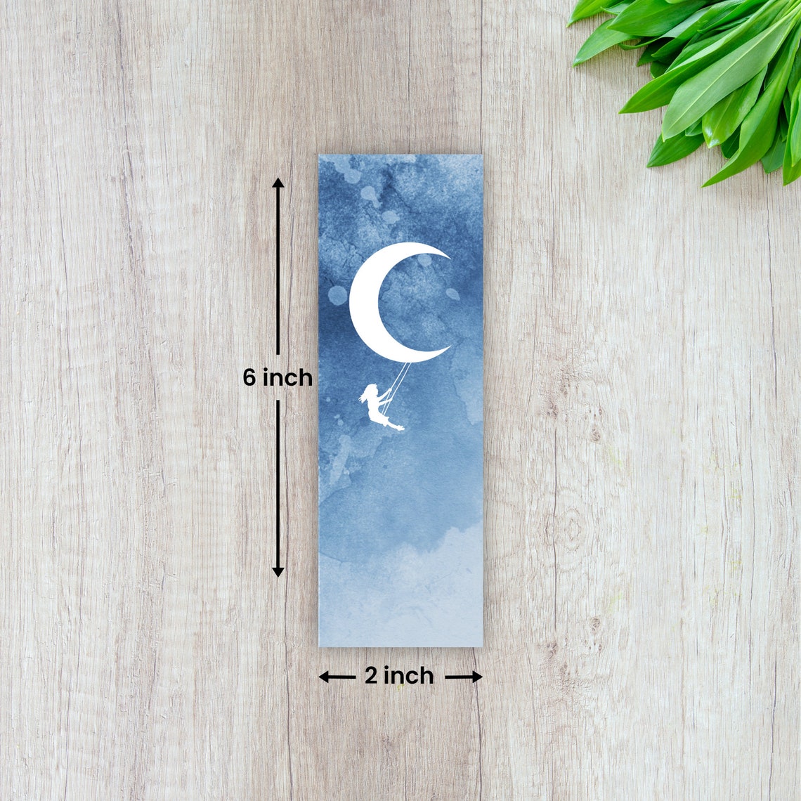 Celestial Bookmarks Set of 6 Moon Bookmarks Celestial Stationery Stars ...