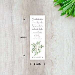 EASTER Bookmarks Set Easter Printable Bookmarks With Bible Verses ...