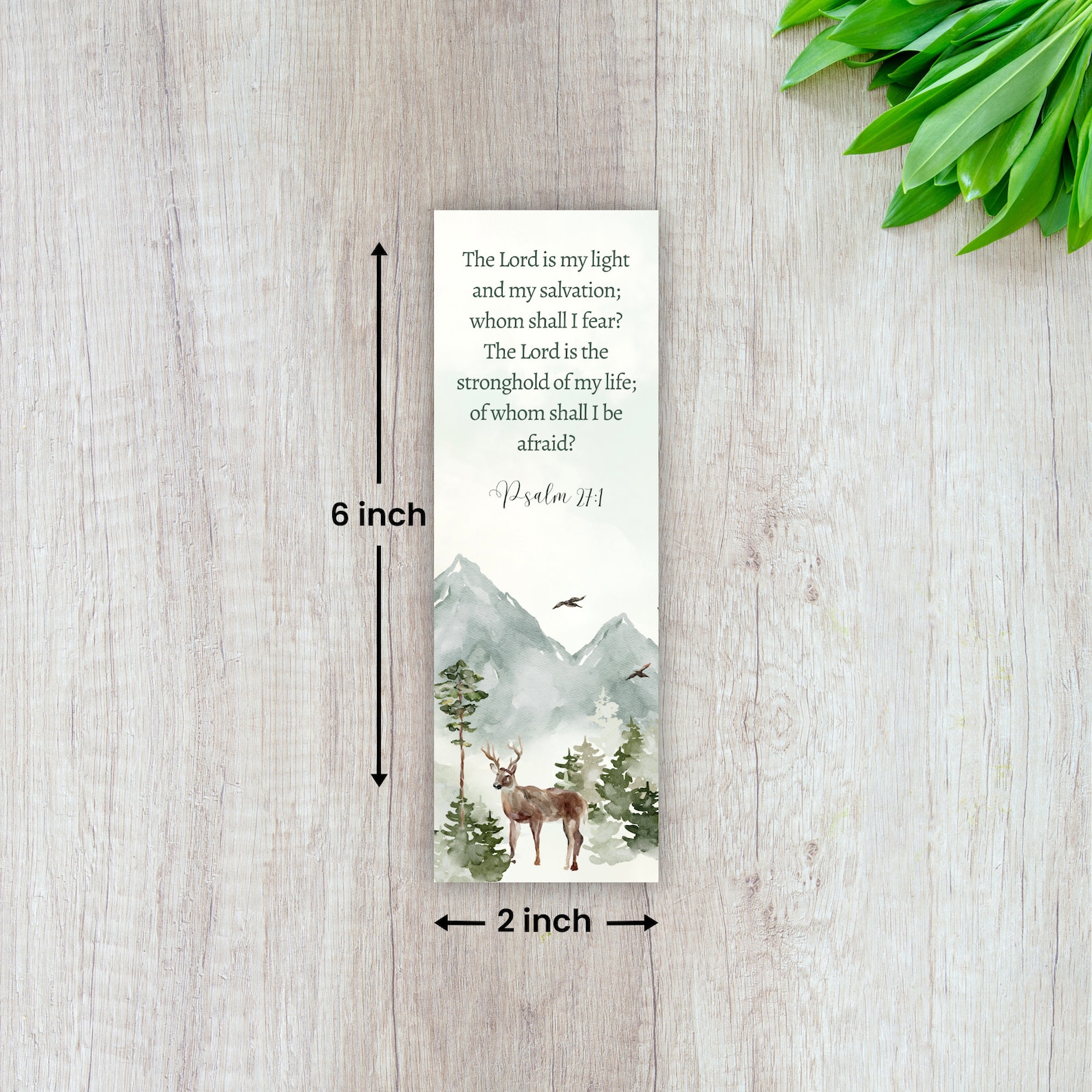Bookmark Cute Printable Bookmarks With Psalms Bookmark Set of 6 Nature ...