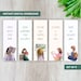 Printable Nice Quotes Bookmark Set of 5 Bookmark Bundle Bookmark ...