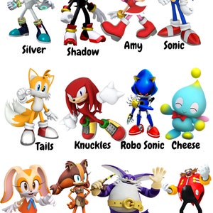 Sonic Stars Poster - Etsy Canada