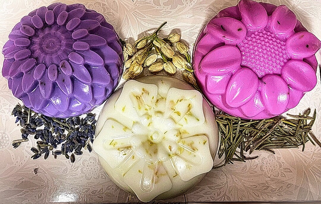 Floral Handmade Soaps. All Natural, Organic, Vegan, Cruelty-free ...