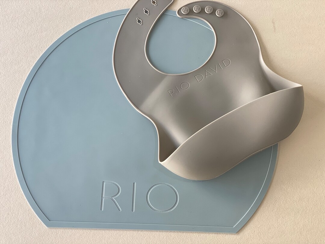 Personalized Feeding Placement / BPA-PVC FREE Silicone / Customized ...