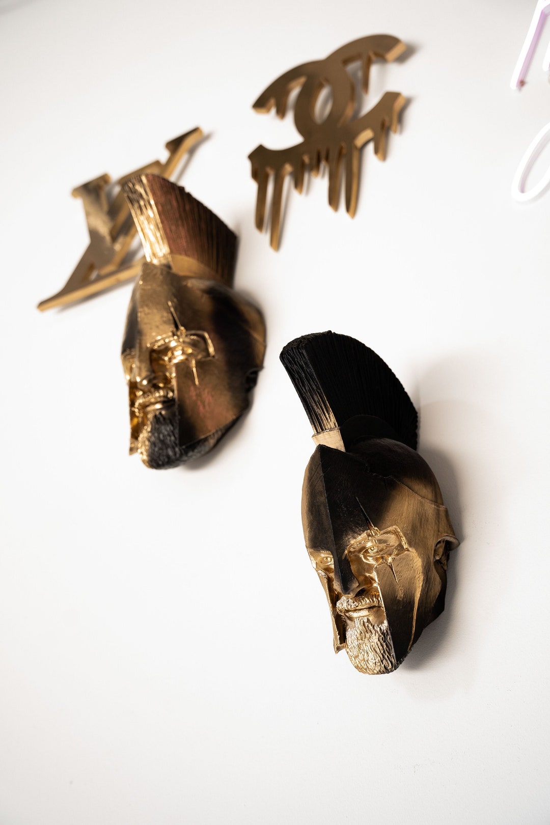 Leonidas 300 Sparta Gladiator Helmet Head XXL Wall Decoration, Sparta ...
