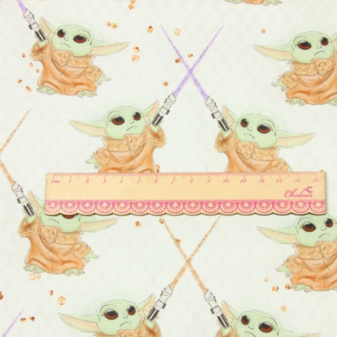 Baby Yoda Fabric Star Wars Fabric Cartoon Fabric Cotton Fabric by the ...