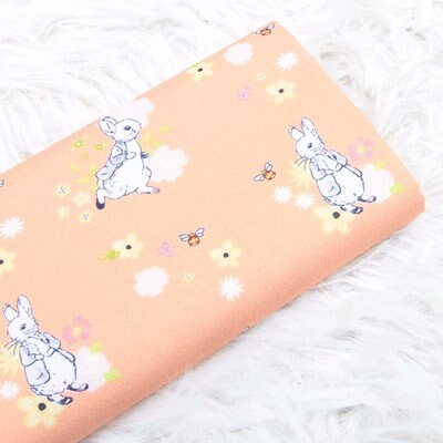Peter Rabbit Fabric Cute Bunny Fabric Cartoon Fabric Cotton Fabric by ...