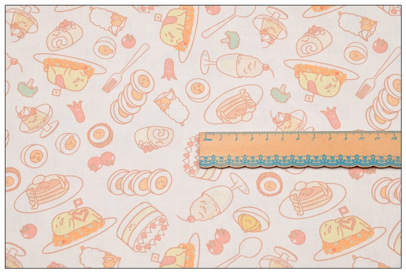 Japanese Anime Fabric Cartoon Fabric Cotton Fabric by the Half Yard - Etsy