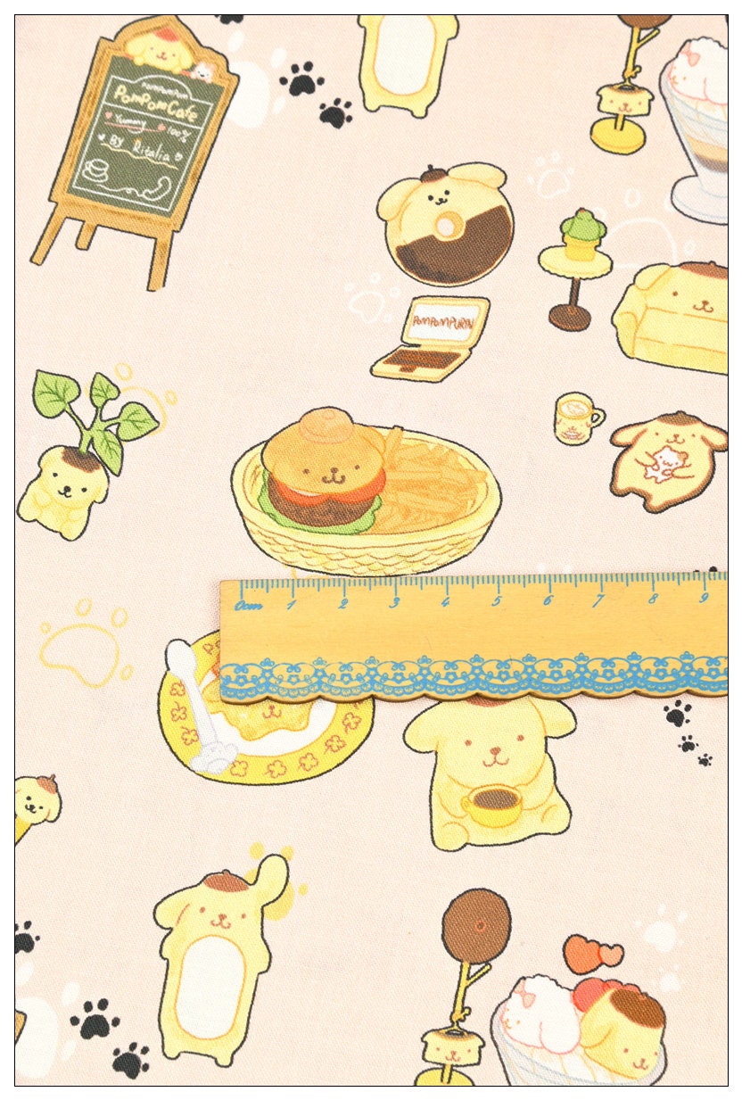 Japanese Anime Fabric Cartoon Fabric Cotton Fabric by the Half Yard - Etsy