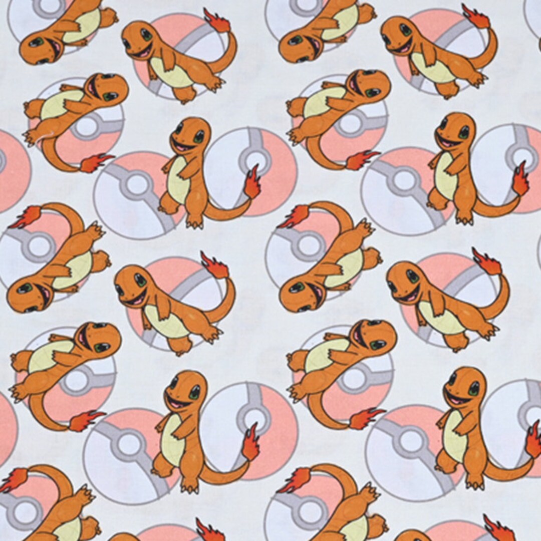 Pokemon Fabric Pikachu Fabric Pocket Monster Fabric Cartoon Fabric ...