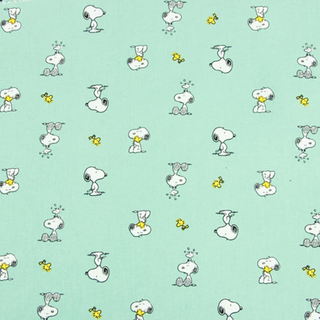 Peanuts Snoopy and Charlie Brown Fabric Cartoon Fabric Cotton Fabric by ...