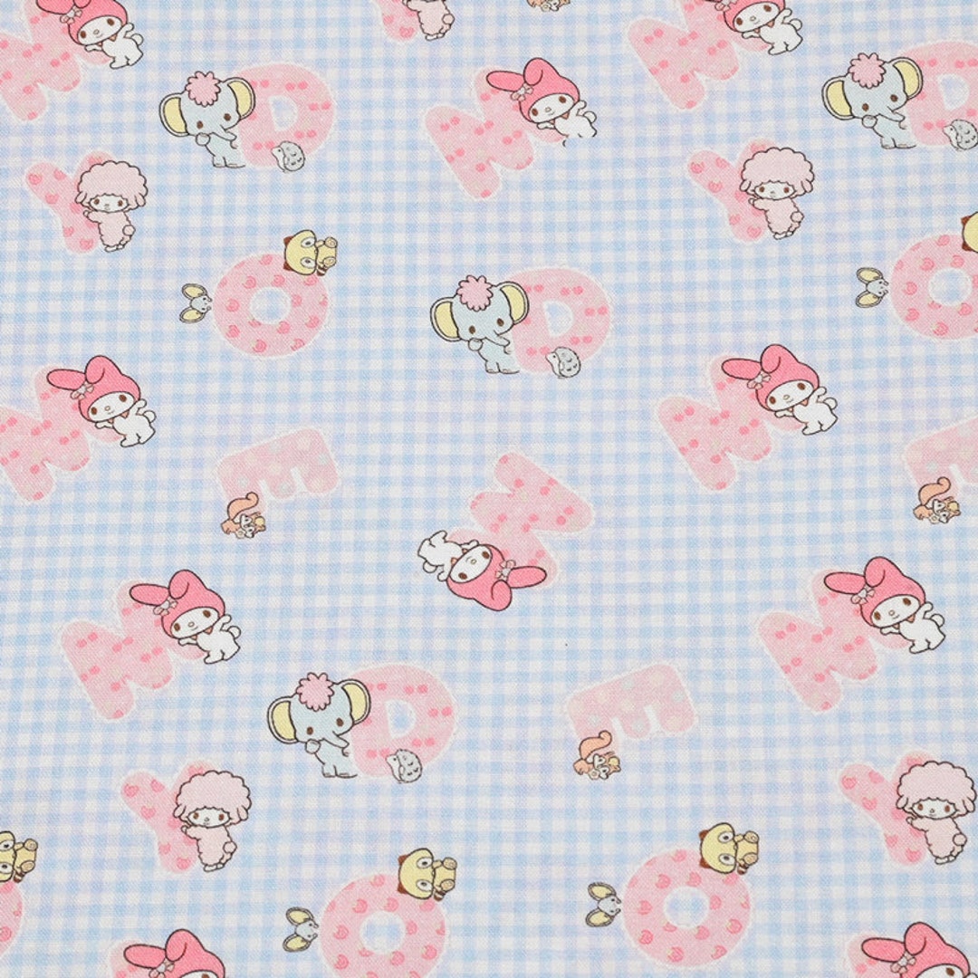 Sanrio My Melody Fabric Cartoon Fabric Cotton Fabric by the Half Yard ...
