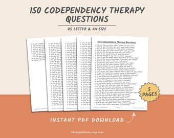 Codependency Therapy Questions, Codependency Counseling, Boundary ...
