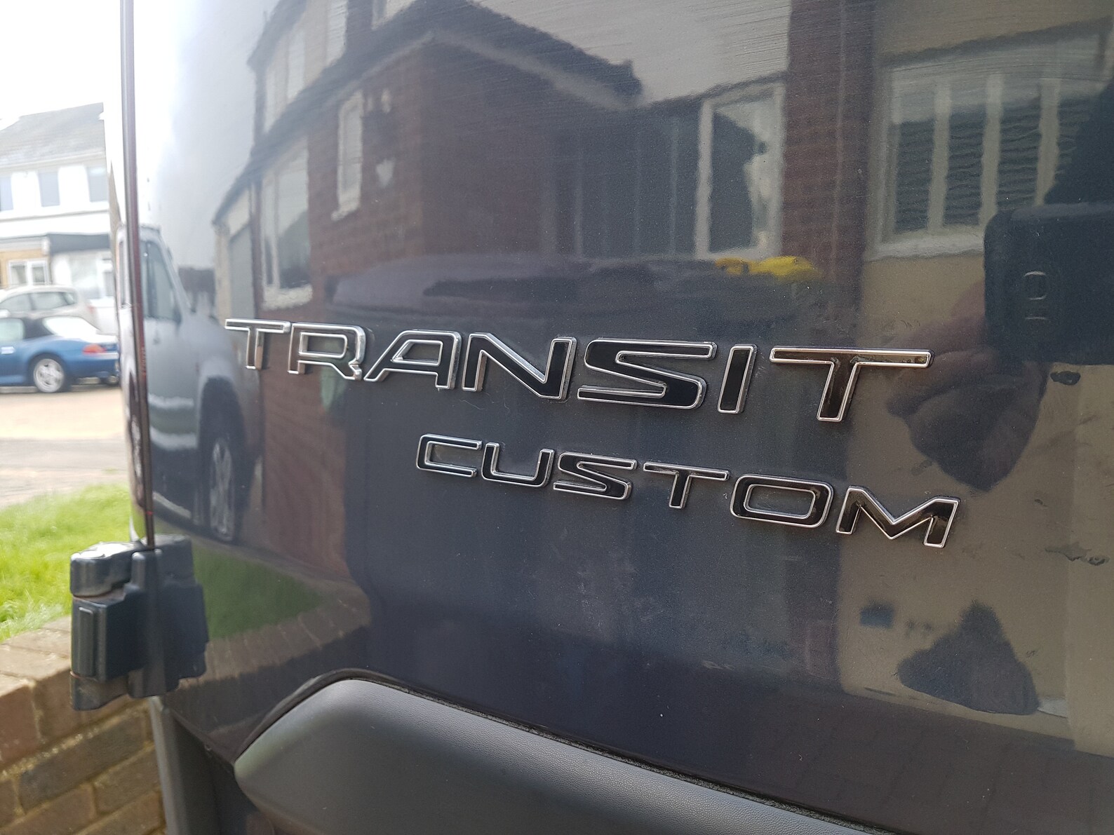 Transit Custom Badge Inlays Insert Back Door Vinyl Graphics - Etsy