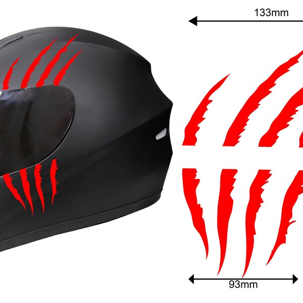 Motorcycle Helmet Decal - Etsy