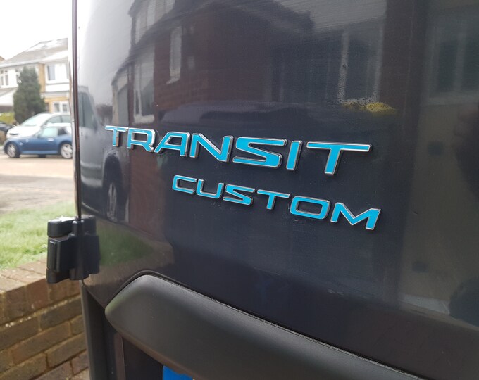 Ford Transit Custom Sport Bonnet & Rear Door Kit Decal Stripes Stickers ...