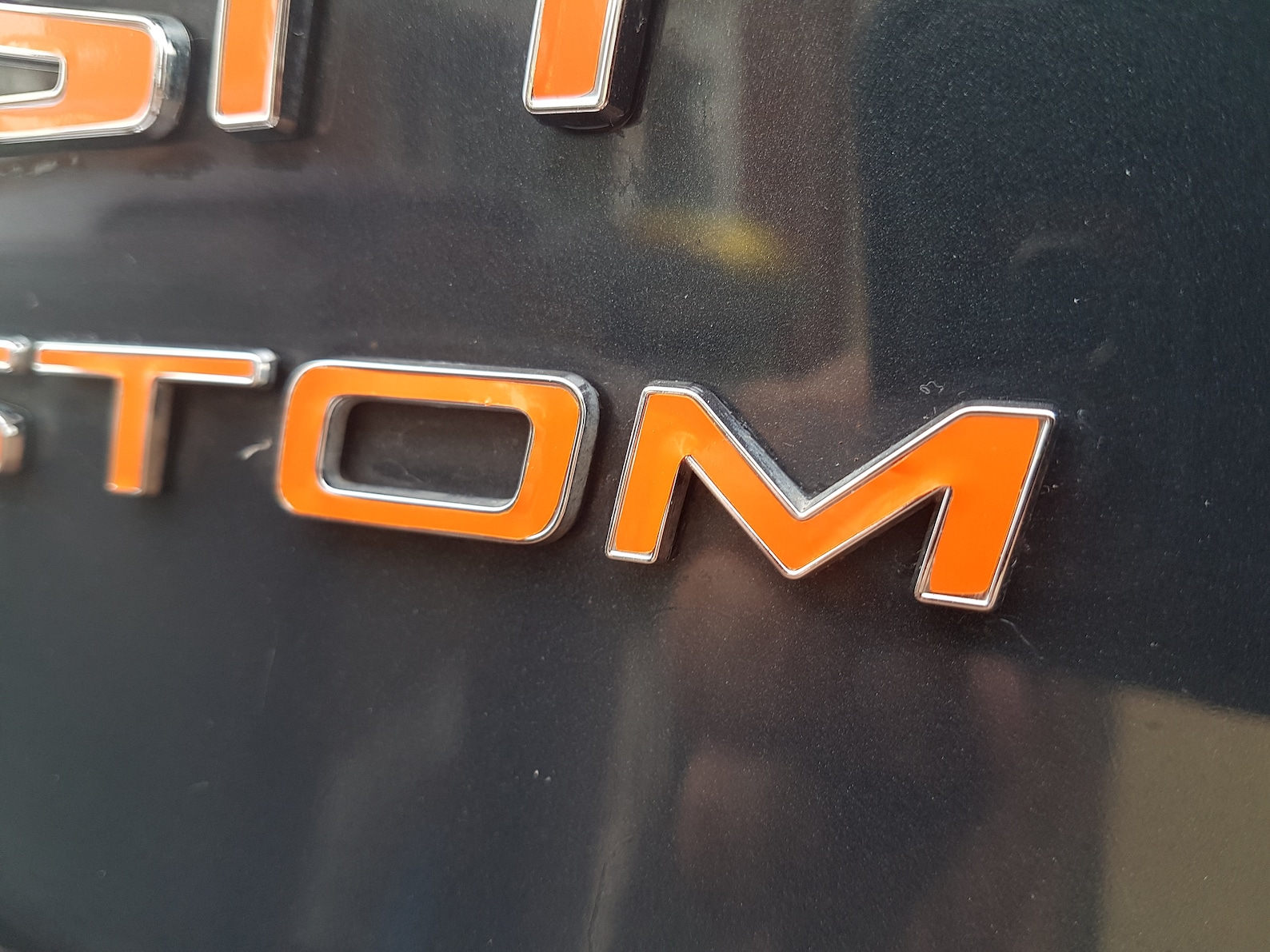 Transit Custom Badge Inlays Insert Back Door Vinyl Graphics - Etsy