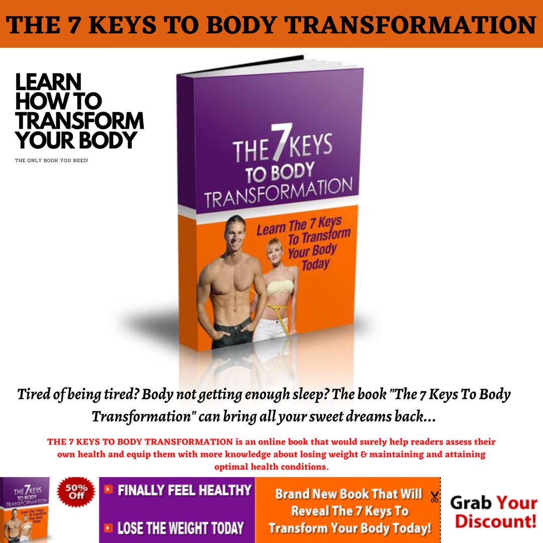 Body Transformation Guide | Weight Loss Book | Weight Loss Guide ...