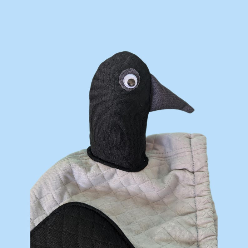 Funny Crow Hat: Handmade Black Bird Costume, Crazy Hat Day - Etsy
