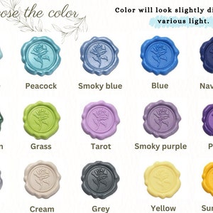 Custom Wax Seals |wax Seal Stickers - Self-adhesive Wax Seal-initial ...