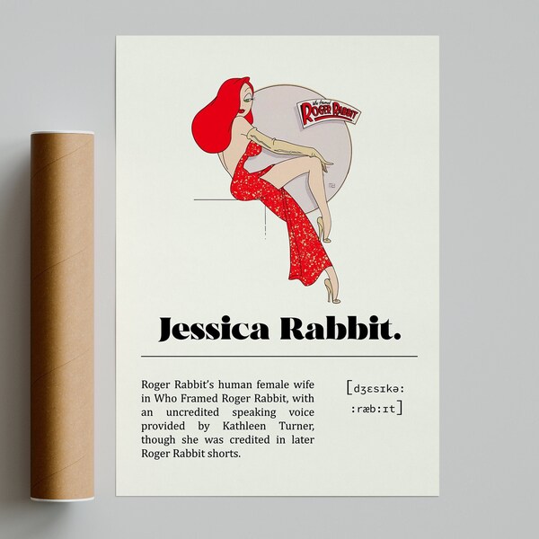 Jessica Rabbit - Etsy