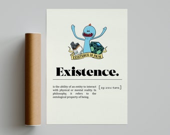 Rick and Morty Poster - Etsy