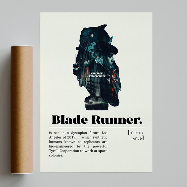 Blade Runner Poster - Etsy