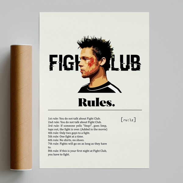 Fight Club - Etsy
