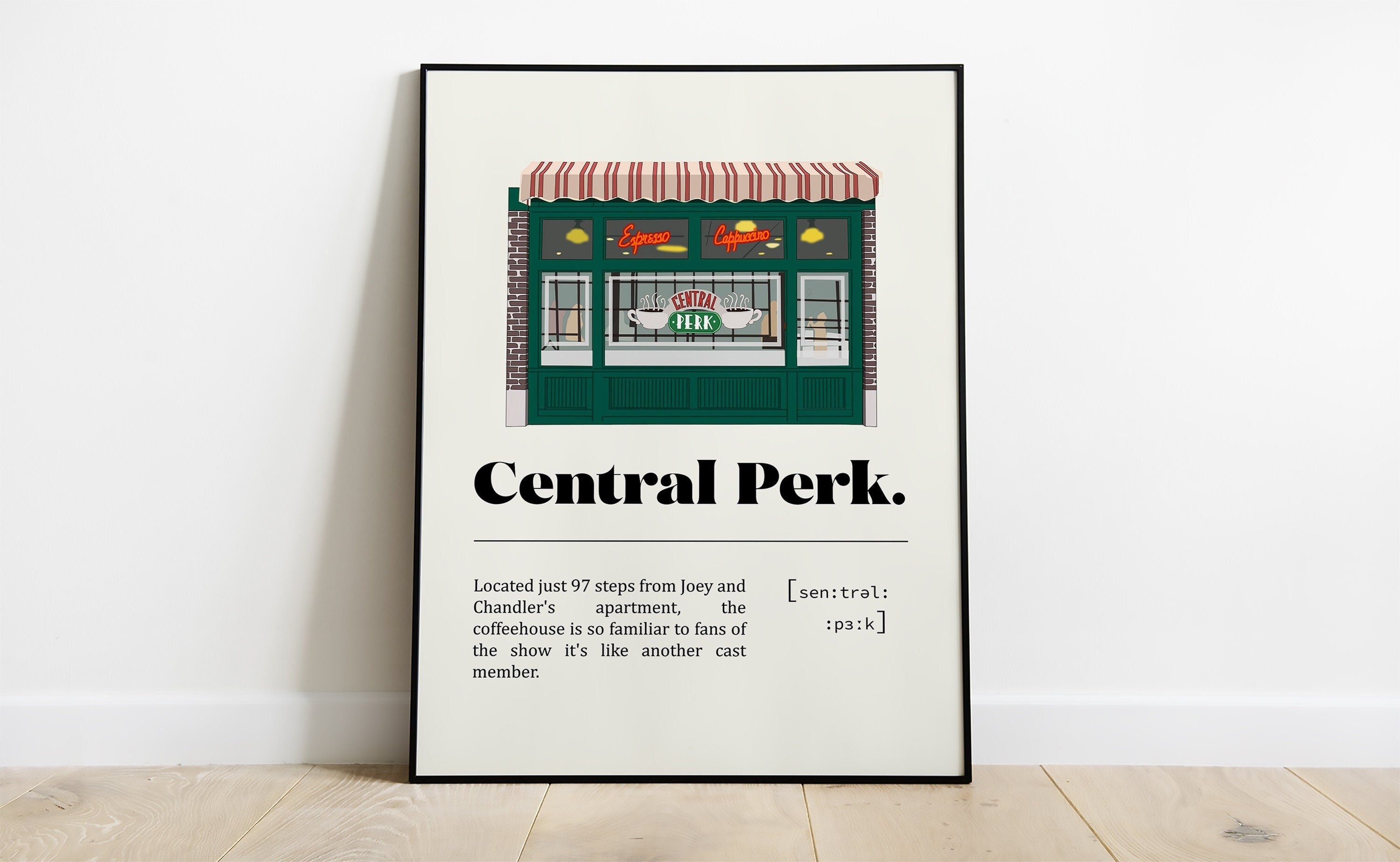 Central Perk Poster, Friends Tv Show sold by Rafael Alvarez | SKU ...