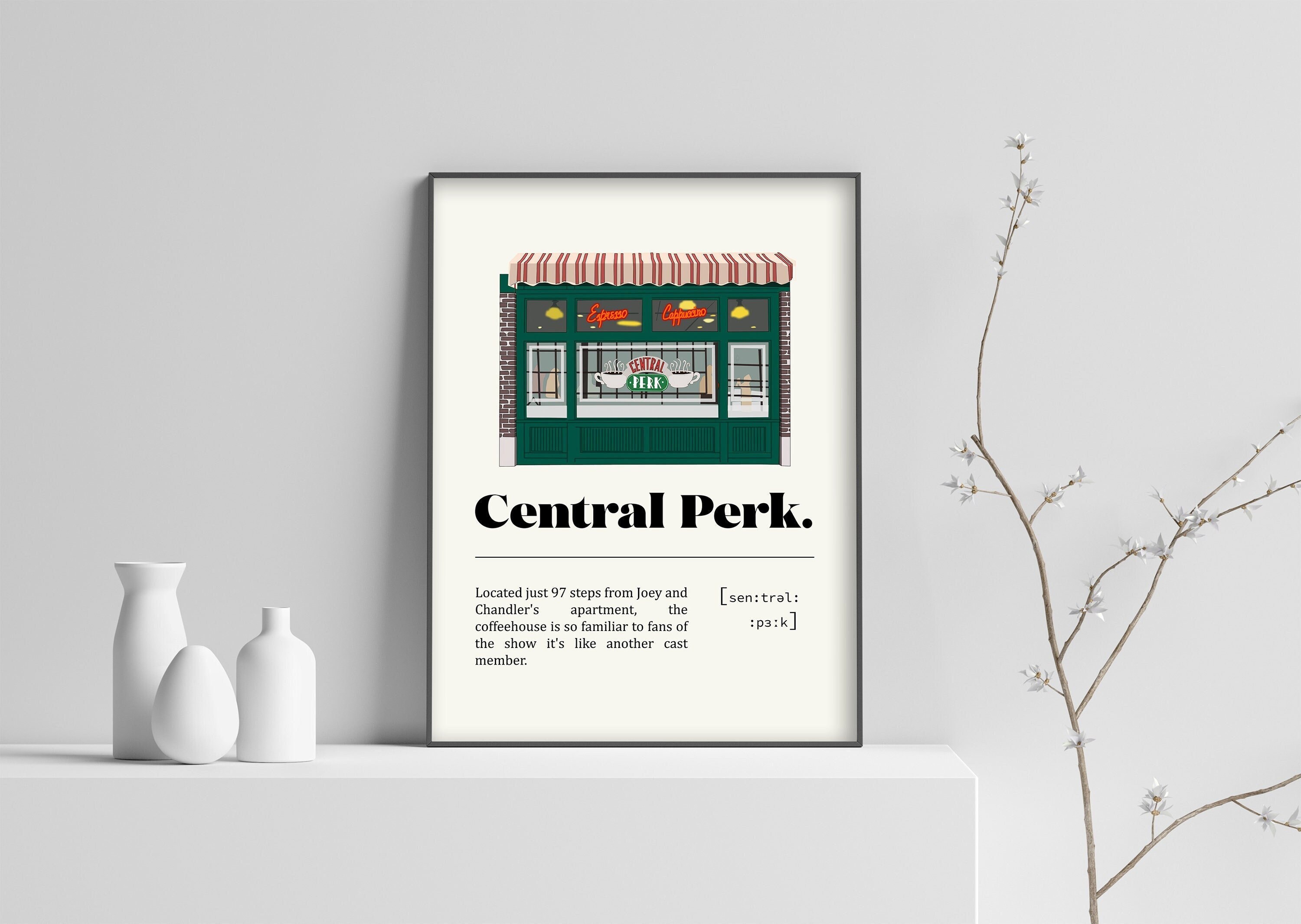 Central Perk Poster, Friends Tv Show sold by Rafael Alvarez | SKU ...