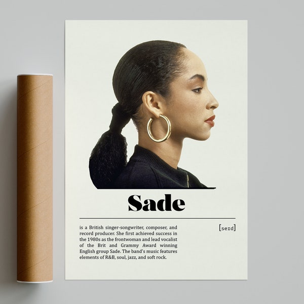 Sade - Etsy