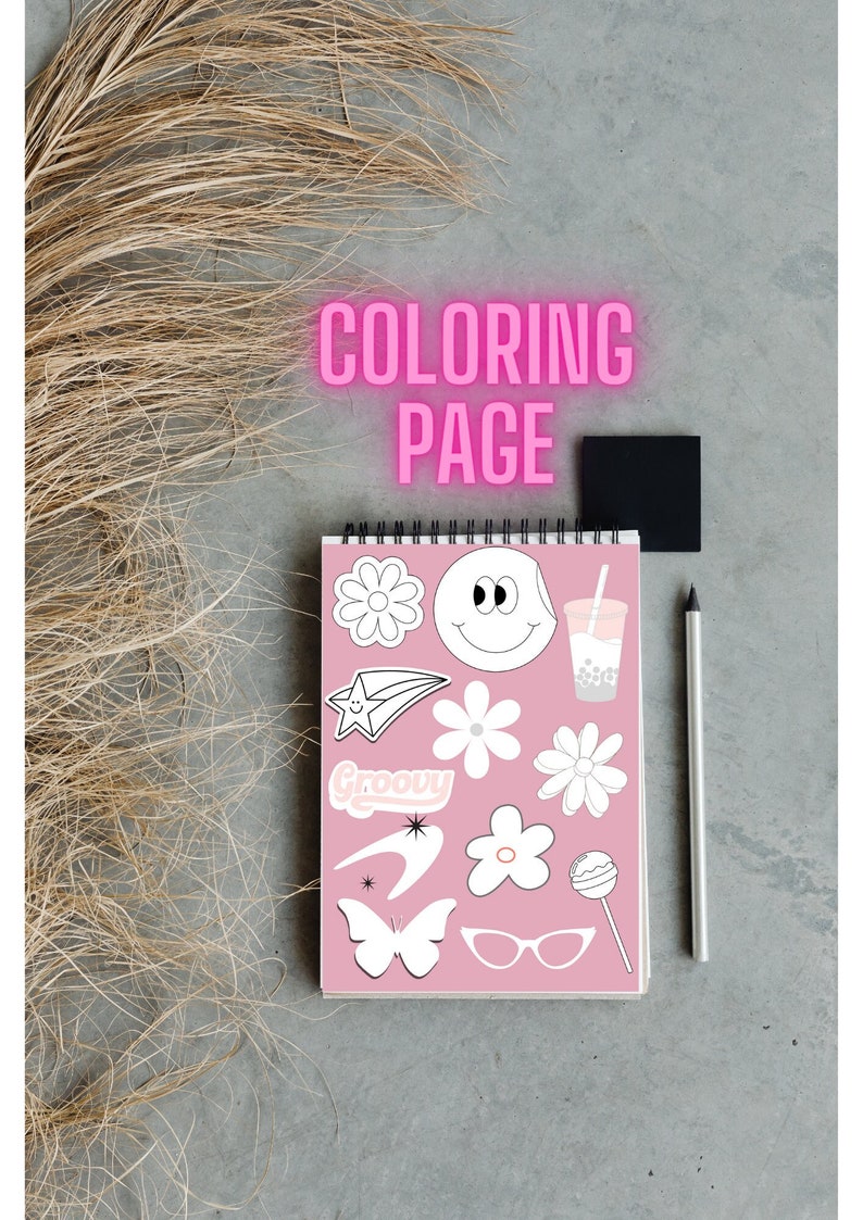 Vintage Coloring Pages, Instant Download, Vintage Style - Etsy