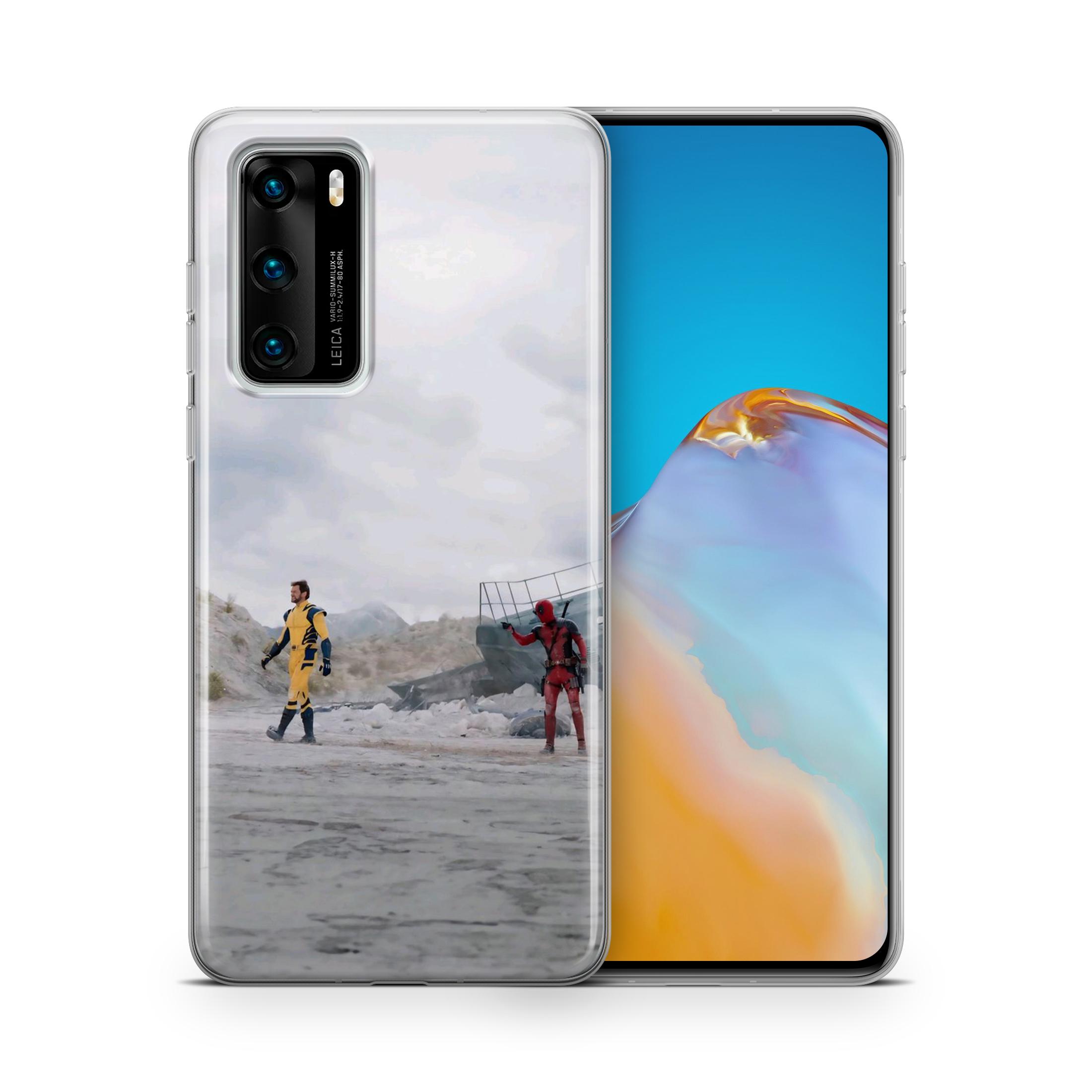 Deadpool Wolverine 5 Phone Case for Huawei P9 P10 P20 P30 P40 Lite PRO ...