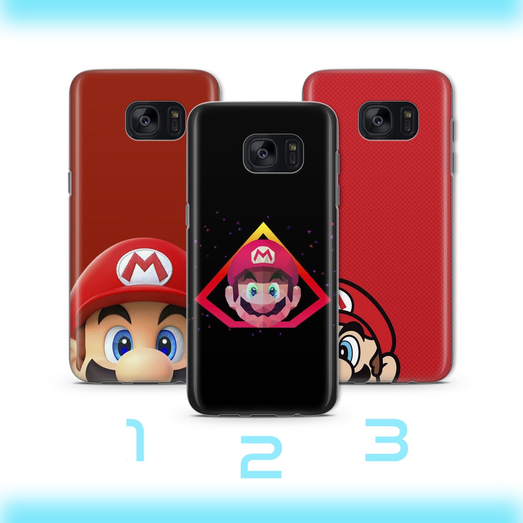 Super Mario 7 Phone Case Cover for Samsung Galaxy S5 S6 S7 S8 S9 Edge ...