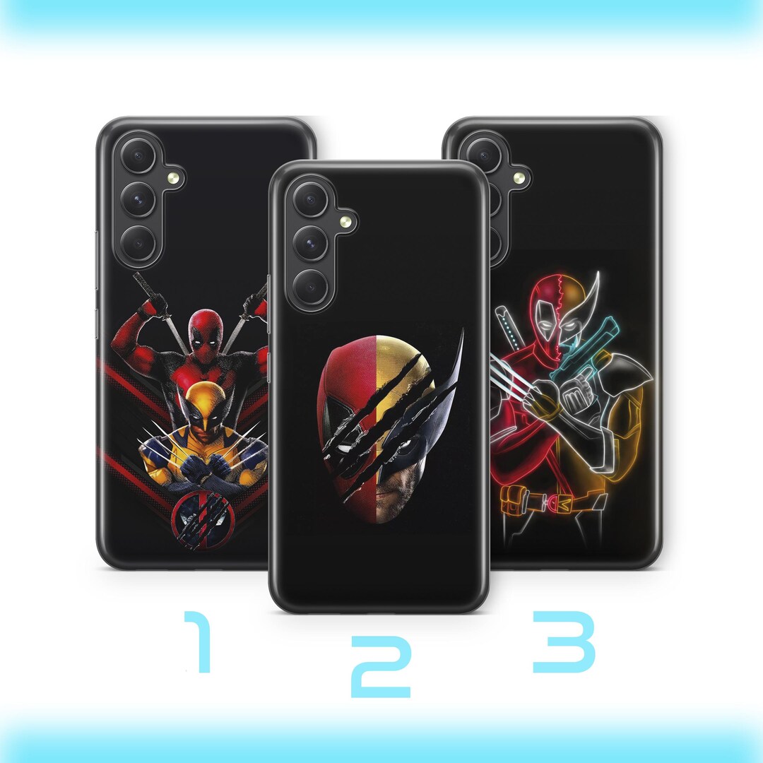 Deadpool Wolverine 4 Phone Case Cover for Samsung A14 A15 A16 A17 A25 ...