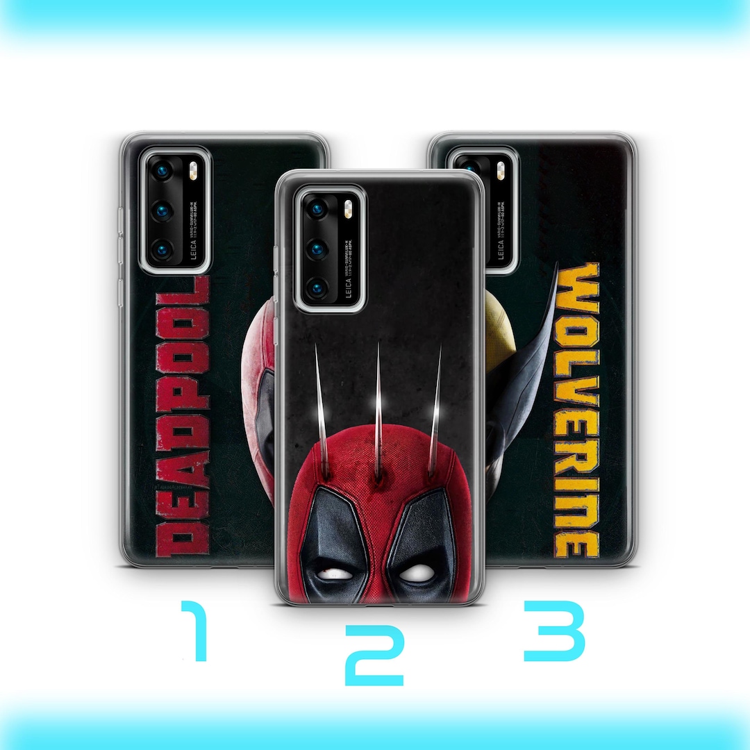 Deadpool Wolverine 2 Phone Case for Huawei P9 P10 P20 P30 P40 Lite PRO ...