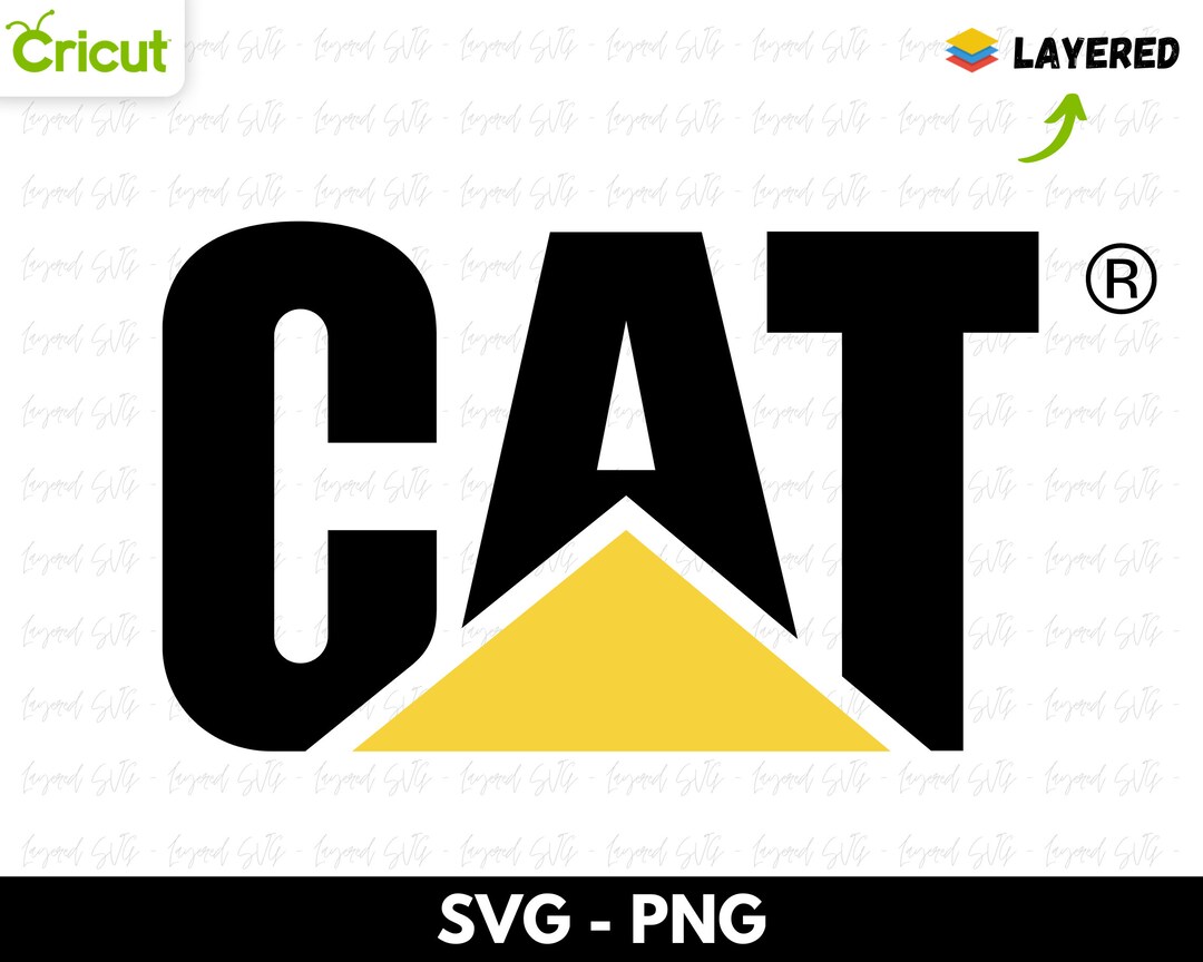 CAT Caterpillar Truck SVG PNG - Etsy Canada