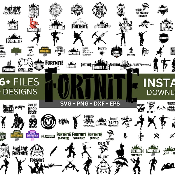 Fortnight Svg - Etsy