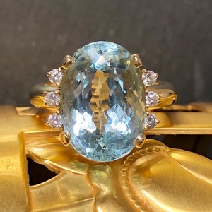 Blue Stone Ring - Etsy