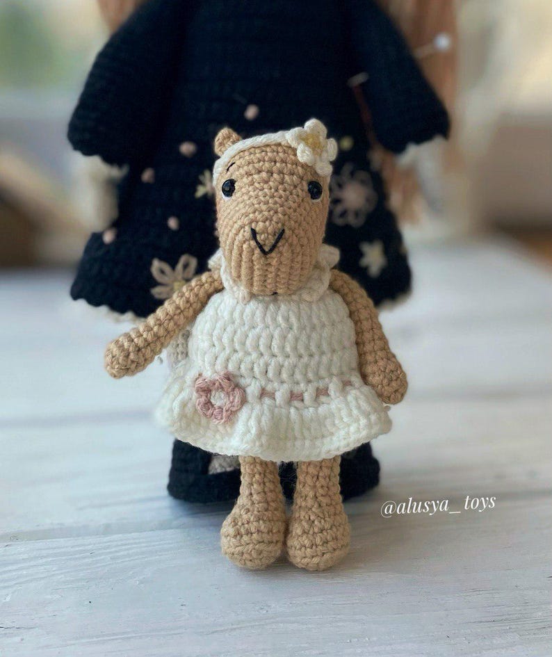 Crochet Doll Pattern Sophia - Etsy